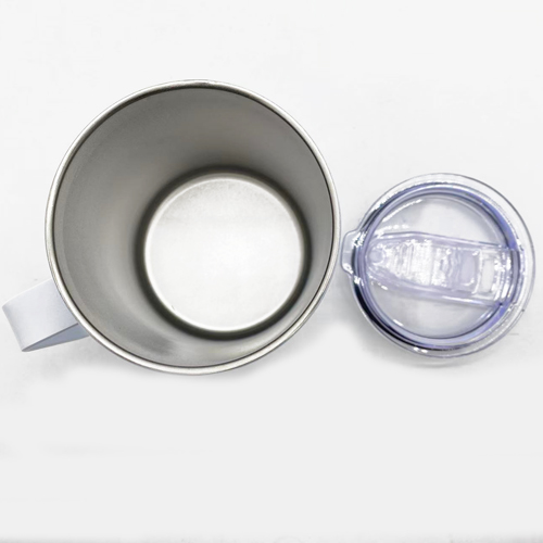 Blank Stainless Steel Double wall Tumbler with HANDLE for Sublimation ...