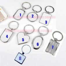 Sublimation Key Rings, photo keyrings / Discount Supplies